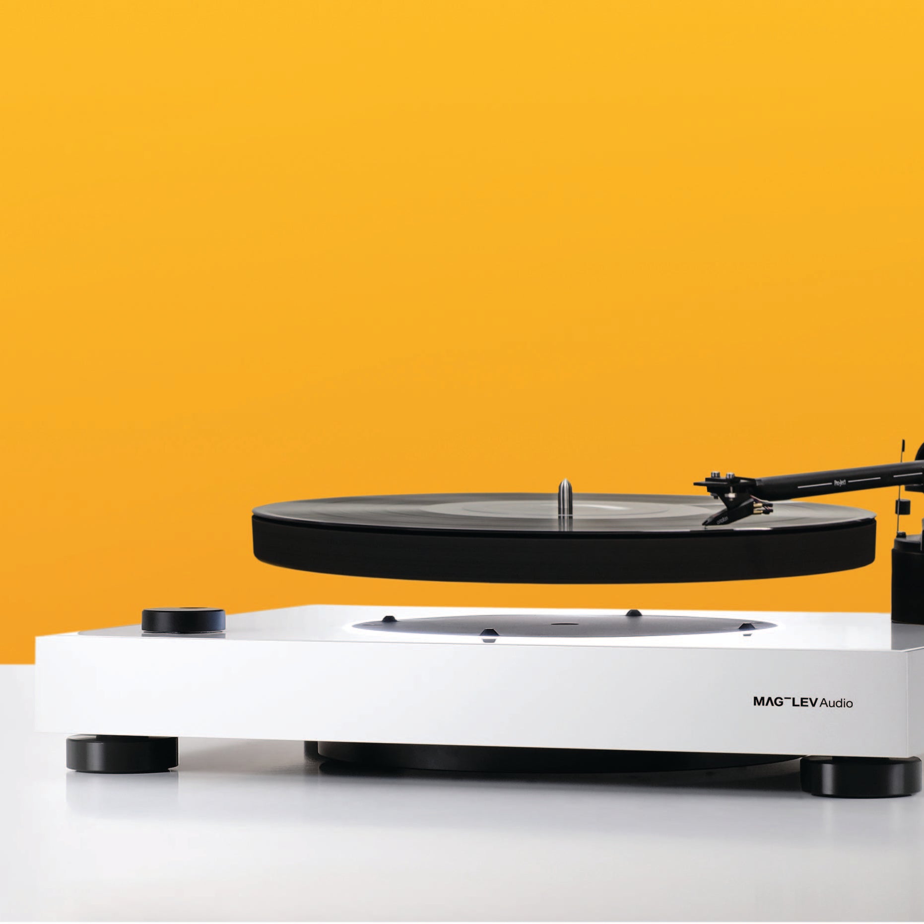 The World's First Levitating Turntable - MAG-LEV Audio