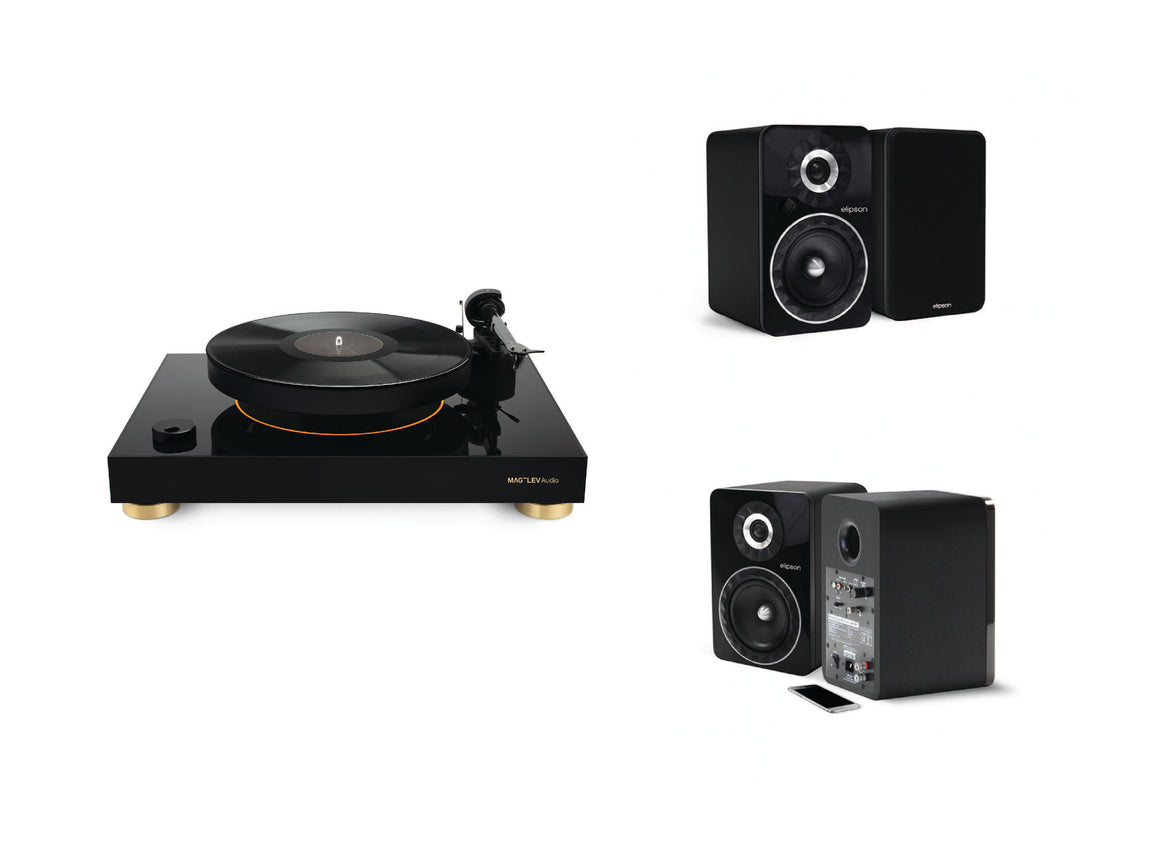 Levitating vinyl record player — MAG-LEV Audio