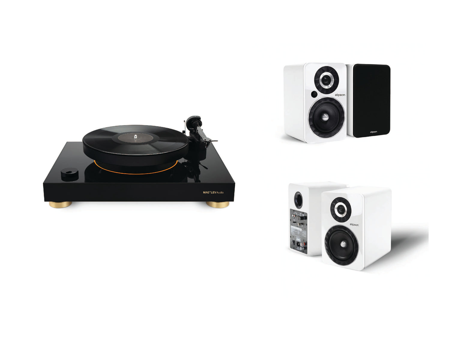 Levitating vinyl record player — MAG-LEV Audio